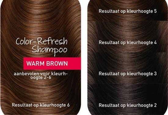 Wunderbar - Color Refresh Shampoo Warm Brown - 200ML | bol.com