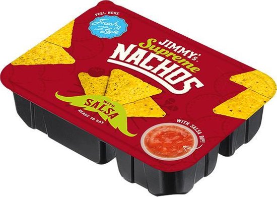 Jimmy's Nachos To Go + Salsa Dip - 7 x 200 Gram | bol.com