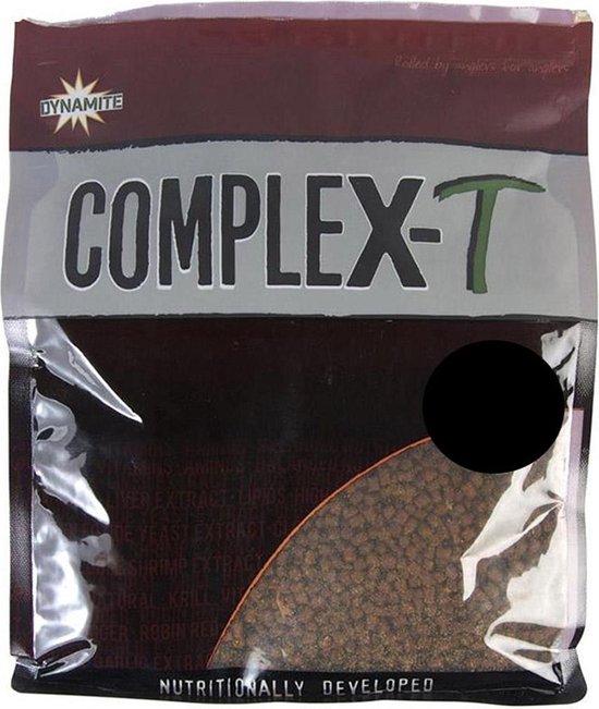 Dynamite Baits Complex-T - Pellets - 6mm - 900g - Bruin | bol