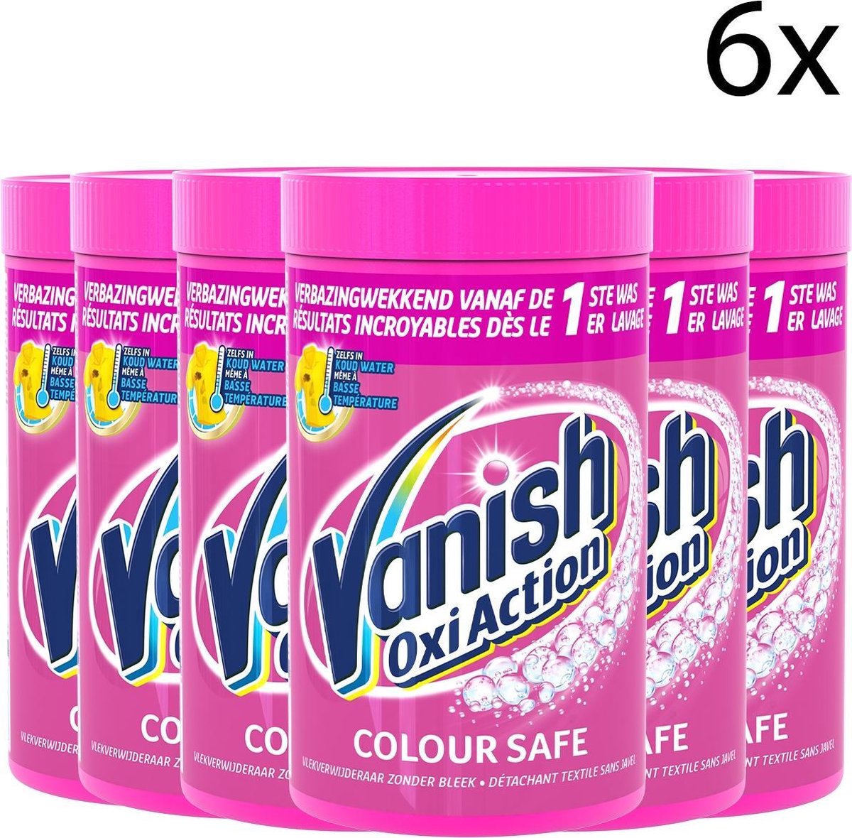 Vanish Oxi Action Colour Safe Base Poeder - Voor Witte en Gekleurde Was ...