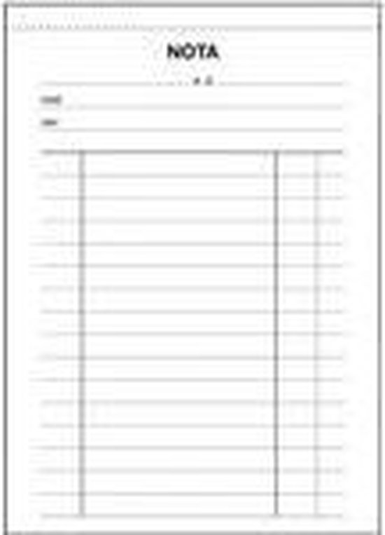 Notablok a6 hoog blok a 100 bl pak a 5 bloks | bol