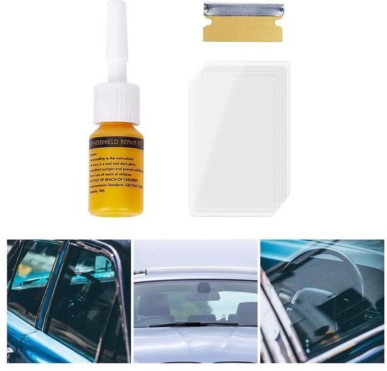 Auto voorruit, autoglas, raam kras barst herstel scherm, polijsten ...