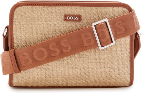 BOSS Schoudertas Sandy Crossbody-RF Gold Beige | bol