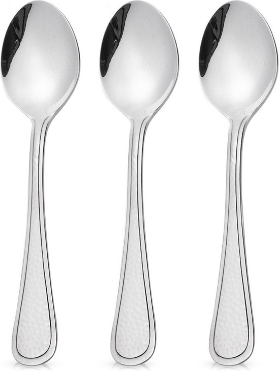 Theelepels Edelstaal SIREN 3 delig - Theelepeltjes - Koffielepel ...