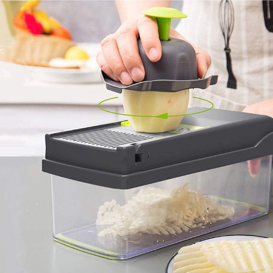 Smart Vegetable Slicer Mandoline - 7-in-1 instelbare groentesnijder ...