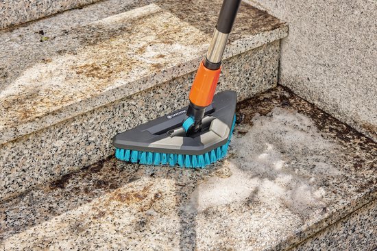 GARDENA Cleansystem Borstel - Hard flex voor terras en terrassen - 360 ...