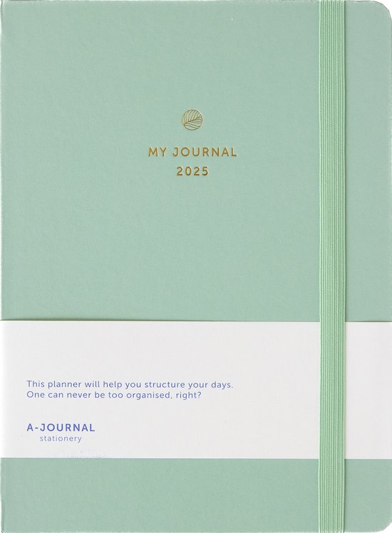 My Journal Agenda 2025 - Mintgroen | bol