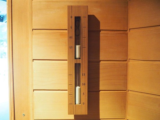 Sauna Sand Timer - White 15 minutes - Home Sauna Experience Hse Cedar ...
