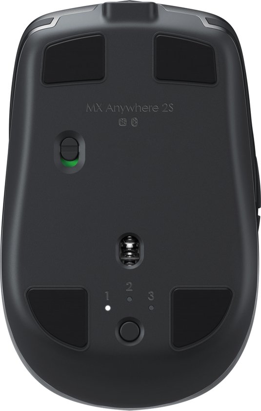 Logitech MX Anywhere 2s Bluetooth muis, Rechtshandig, Laser 4000 DPI | bol