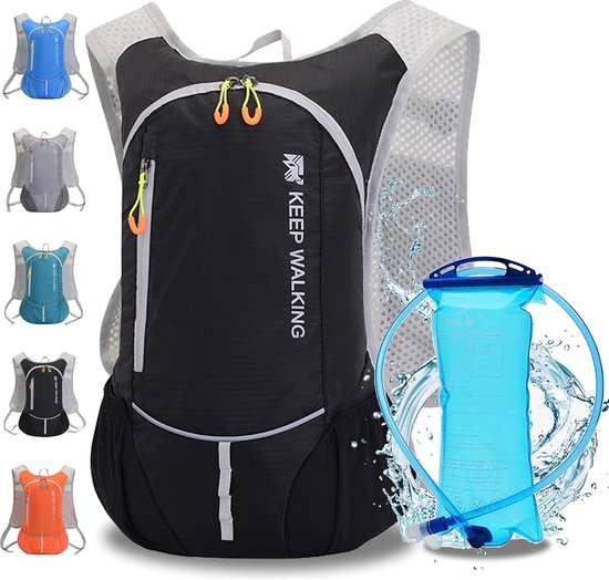 Drinkrugzak - Rugzak met 2 liter drinkzak - Outdoor - Hardlopen ...