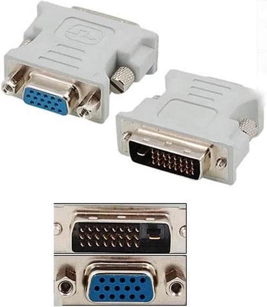 Go Go Gadget - DVI 24-5 pin Male naar VGA Female Adapter - DVI naar VGA ...