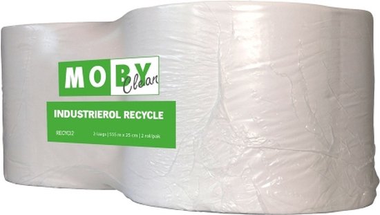 Moby Clean - PAPIER WIT RECYC 2LGS | bol