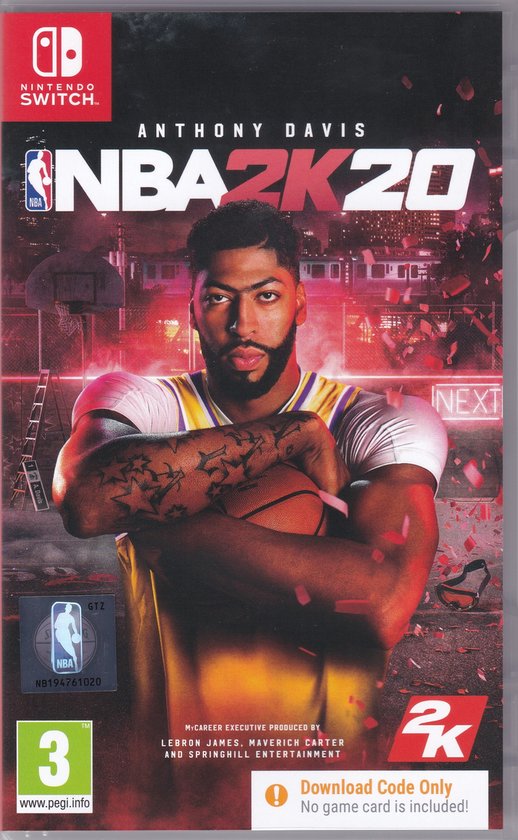 NBA 2K20 - Anthony Davis (Switch) | Jeux | bol