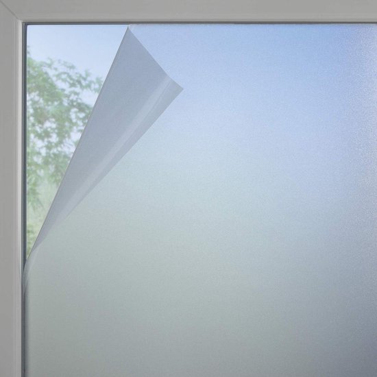 Raamfolie matglas-look 100% PVC privacybescherming doorschijnend 90 x ...