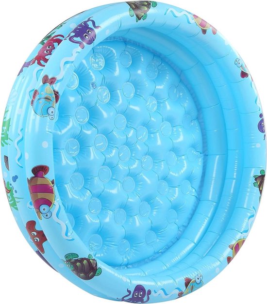 Inflatable paddling pool play toys for kids water play - round ring ...