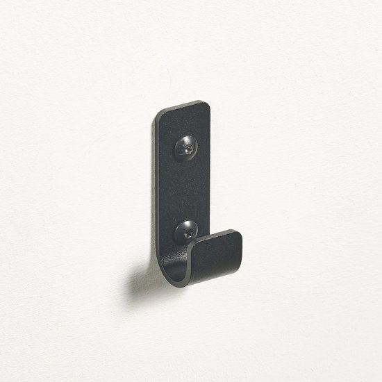 Aquanova Cyra Wandhaak Set van 2 stuks Black | bol