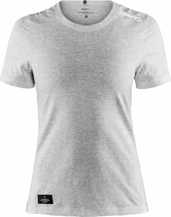 Craft Community Mix SS Tee W 1907389 - Grey Melange - L | bol