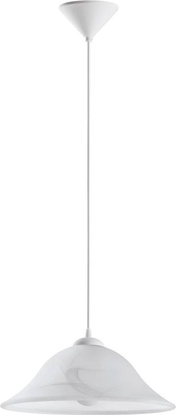 EDI light Albany Hanglamp - E27 - 35 cm - Wit | bol