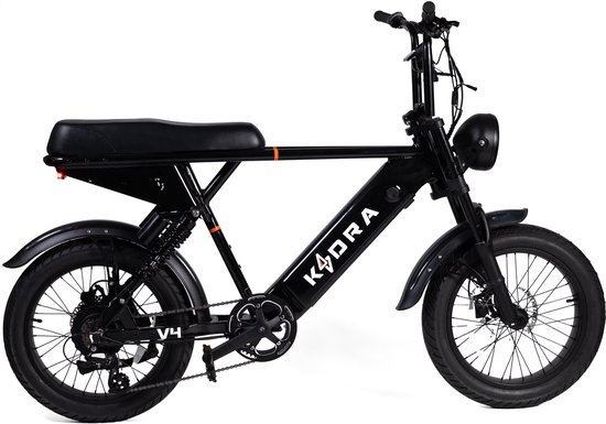 KADRA V4 – Elektrische Fatbike - E-Bike – Nieuw Model – Zwart – 250W ...
