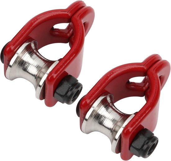 Metalen Katrol 2 Stuks - Hoge Simulatie RC Model Auto Lifting Roller ...