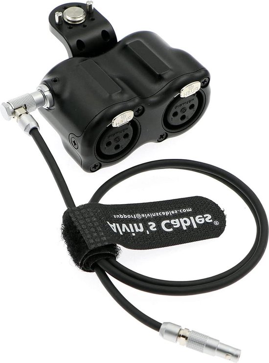 5-pins Rode naar dubbele XLR-adapter - audio-uitbreiding voor RODE V ...