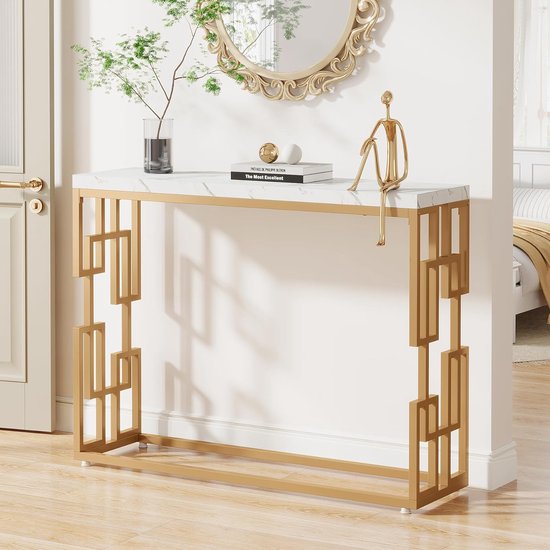 TRIBESIGNS - Modern Console Tafel - Dressoirtafel Met Geometrische ...