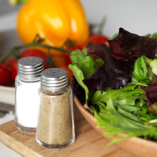 Peper- en Zoutstel - Dubbele set klassieke zout- en pepermolens | bol