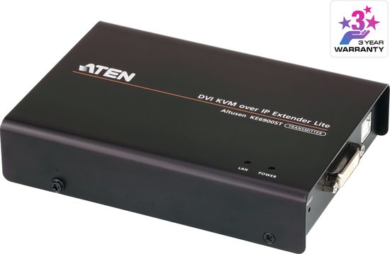 ATEN KE6900ST DVI KVM Over IP Lite Extender-zender | bol
