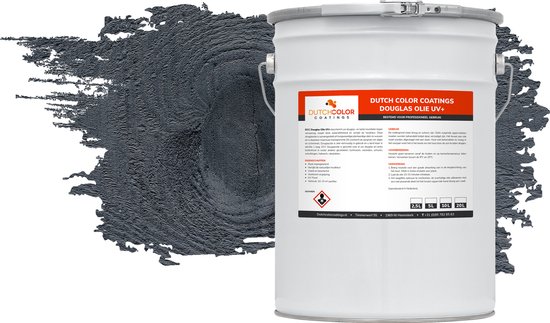 DCC Douglas Olie UV+ - 5L - Zwart | bol