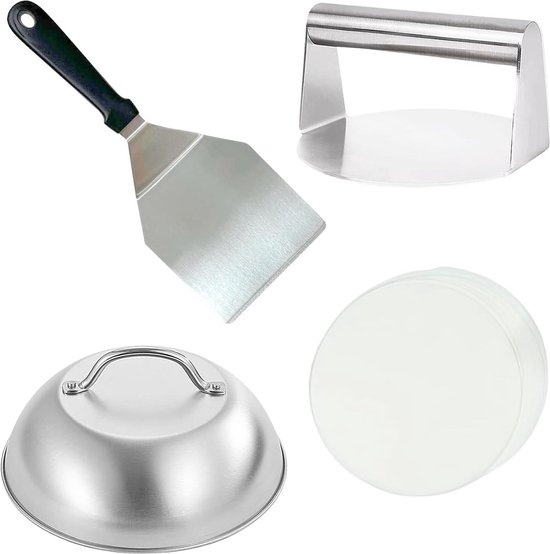 Burger Press Kit met Smasher - Burger Making Kit voor Perfecte Burgers ...