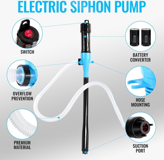 Equivera Vloeistofpomp - Vloeistof Pomp - Hevelpomp - Overhevelingspomp ...