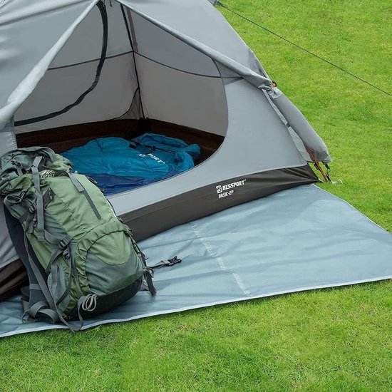 Tentzeil waterdicht 210D campingtent tarp met draagtas voor 3 personen ...