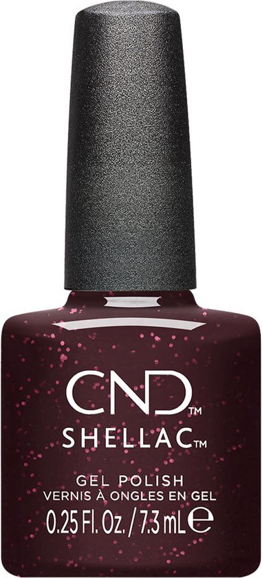 CND Shellac Poison Plum 198 (7,3 ml) | bol