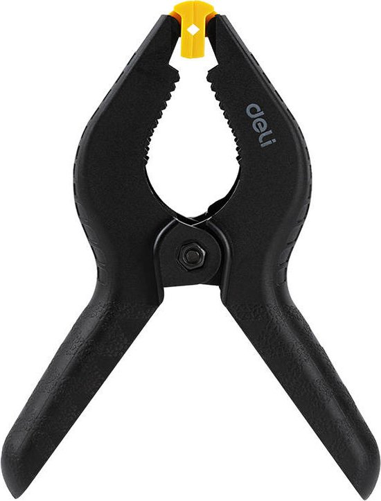 Deli Tools Veerklem EDL110006 (Zwart) [Gereedschappen - Deli] | bol