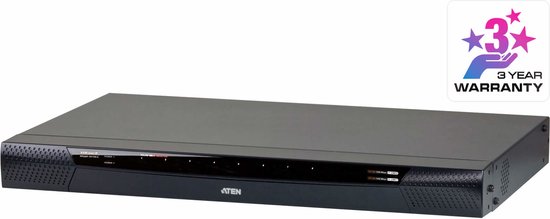 ATEN KN1108VA 1-lokaal 1-toegang op afstand 8-poorts Cat5 KVM over IP ...