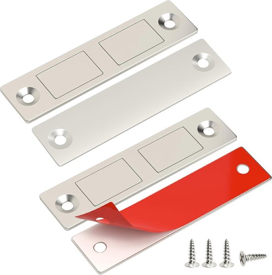 Ultradunne Magnetische Deurvangers - Set van 2 voor Kast en Lades | bol