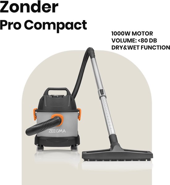 Industriële multifunctionele stofzuiger voor droog en nat gebruik ...