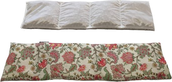 Kersenpitkussen en Warmtekussen - Dubbele Hoes - 50 x 14 cm | bol