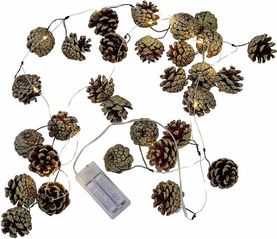 LOBERON Lichtsnoer Bannet bruin | bol