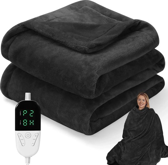 Betaalbare Goederen® Elektrische Deken - 150x130 Cm - Elektrische Deken ...