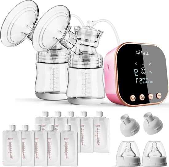 Elektrische Borstkolf - Reisfamilie Draagbare Dubbele Borstpomp ...