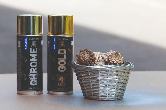 Maston Decoeffect Chrome - chroom - spuitverf - 400 ml - spuitbus verf ...