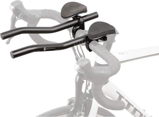 Lichtgewicht aluminium triathlon opzetstuk voor stuur Ø 318 mm (resp ...