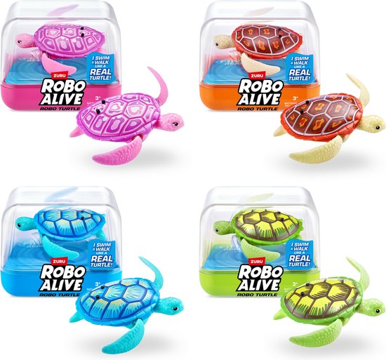 Robo Turtle Robo Alive zwemmende robotschildpad van ZURU | bol