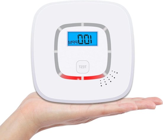 Koolmonoxide Alarm Detector met Digitaal Display Batterij Werkt - 52091 ...