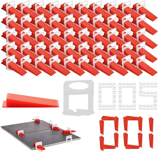 Premium tegel leveling systeem - 300-delige set voor perfecte ...