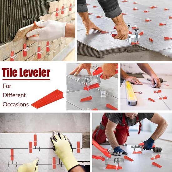 Premium tegel leveling systeem - 300-delige set voor perfecte ...