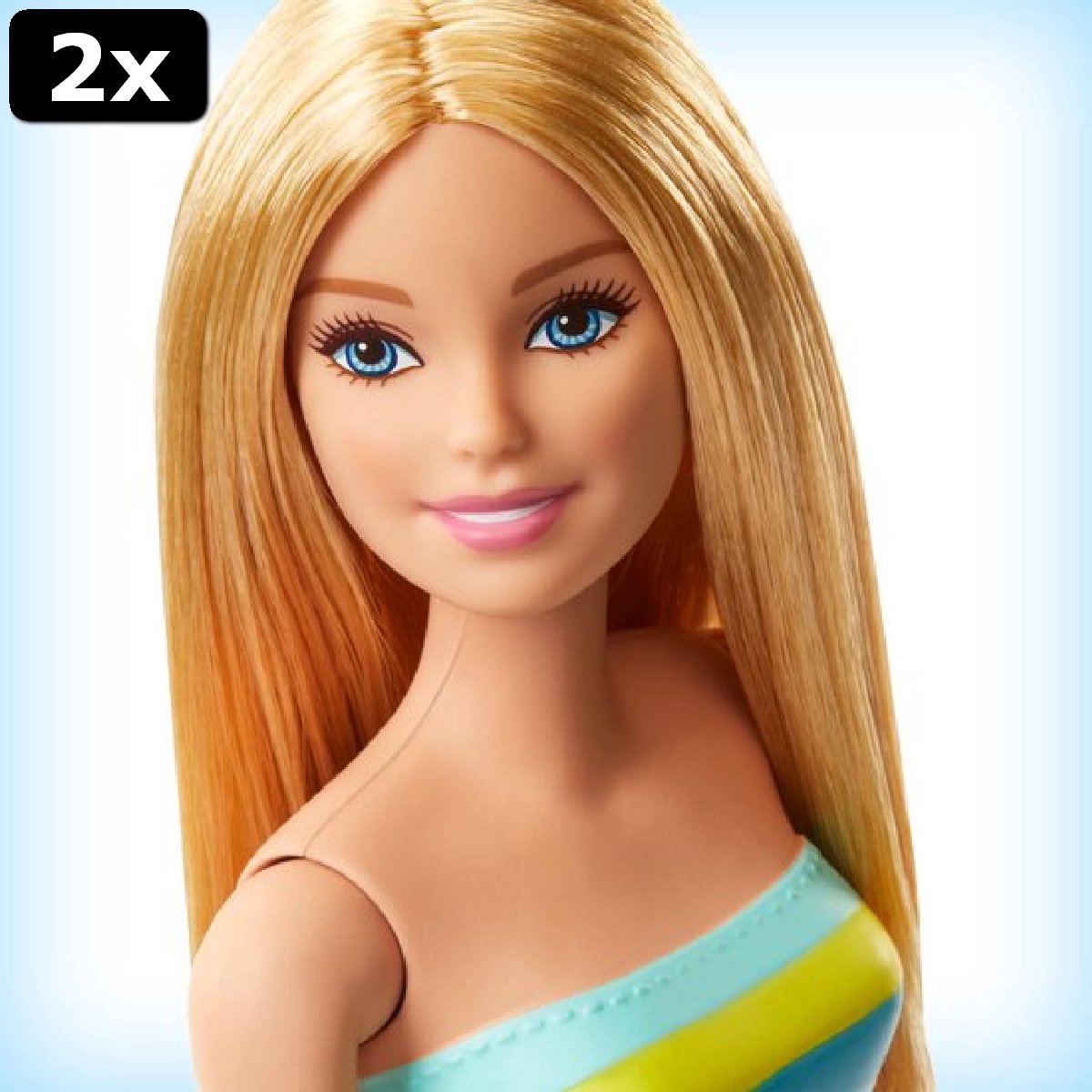 2x Barbie Wellness Barbie Pop met Bubbelbad en Puppy - Speelset | bol.com