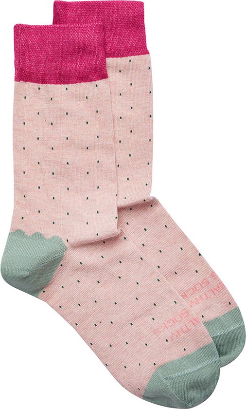 Healthy Seas Socks dames jingle roze - 36-40 | bol.com
