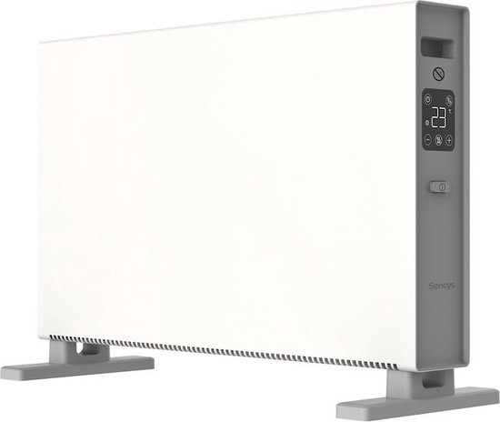 Sencys Convectorkachel Elektrisch - Digitaal - 2000W Wit | bol.com